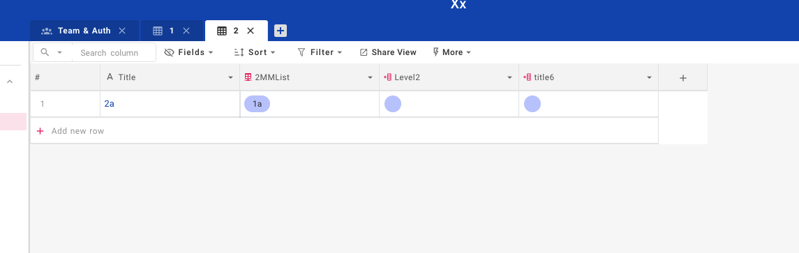 [Nested lookup] Lookup on a Lookup show empty record · Issue #1946 · nocodb/nocodb · GitHub