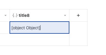 vue3: JSON cell · Issue #2923 · nocodb/nocodb · GitHub