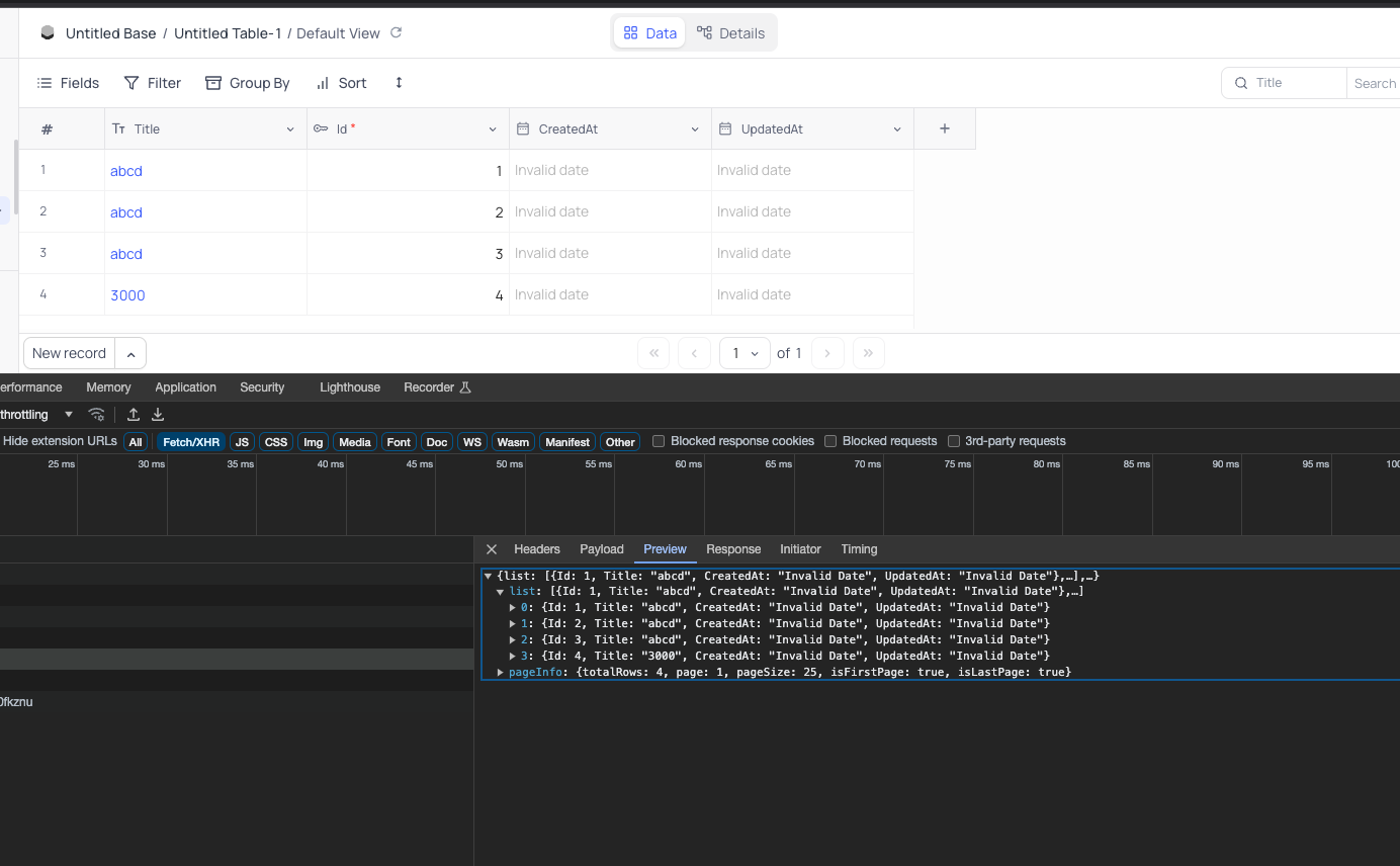 🐛 Bug: SQLite created-at, updated-at says `Invalid Date` · Issue #6683 · nocodb/nocodb · GitHub