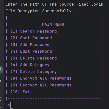 GitHub - krookskala/Password-Manager: Password Manager