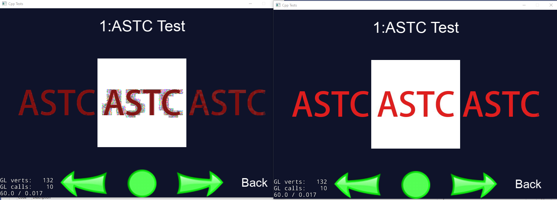 Astc Test Has Artefakte Is This Correct Or Some Settings On My Machine · Issue 370