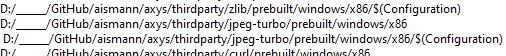 Link Prebuilt For Project Get Error Lnk1181 Cannot Open Input File 3169