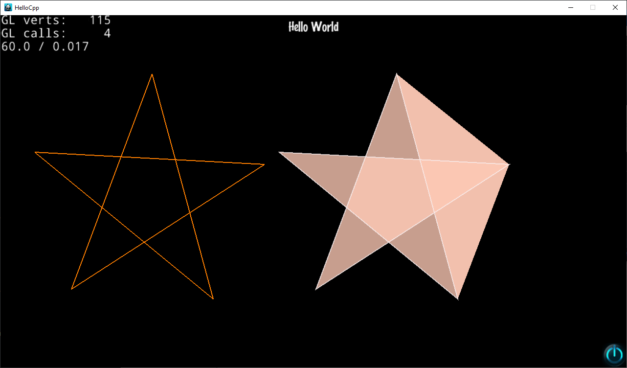 DrawNode::drawPoly() and DrawNode::drawPolygon() drawing different results with the same Vec2 ...