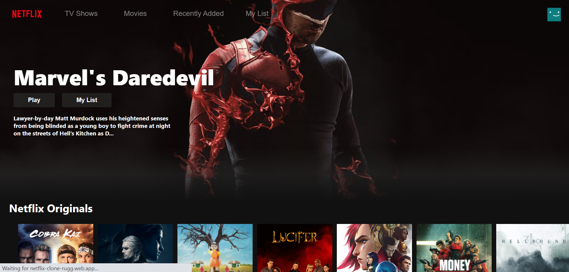 GitHub - rugg07/Netflix-clone