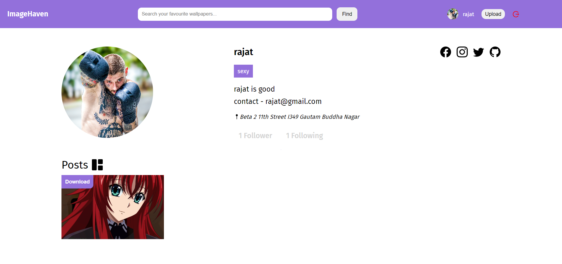 GitHub - PriyanshGupta2002/ImagesHaven