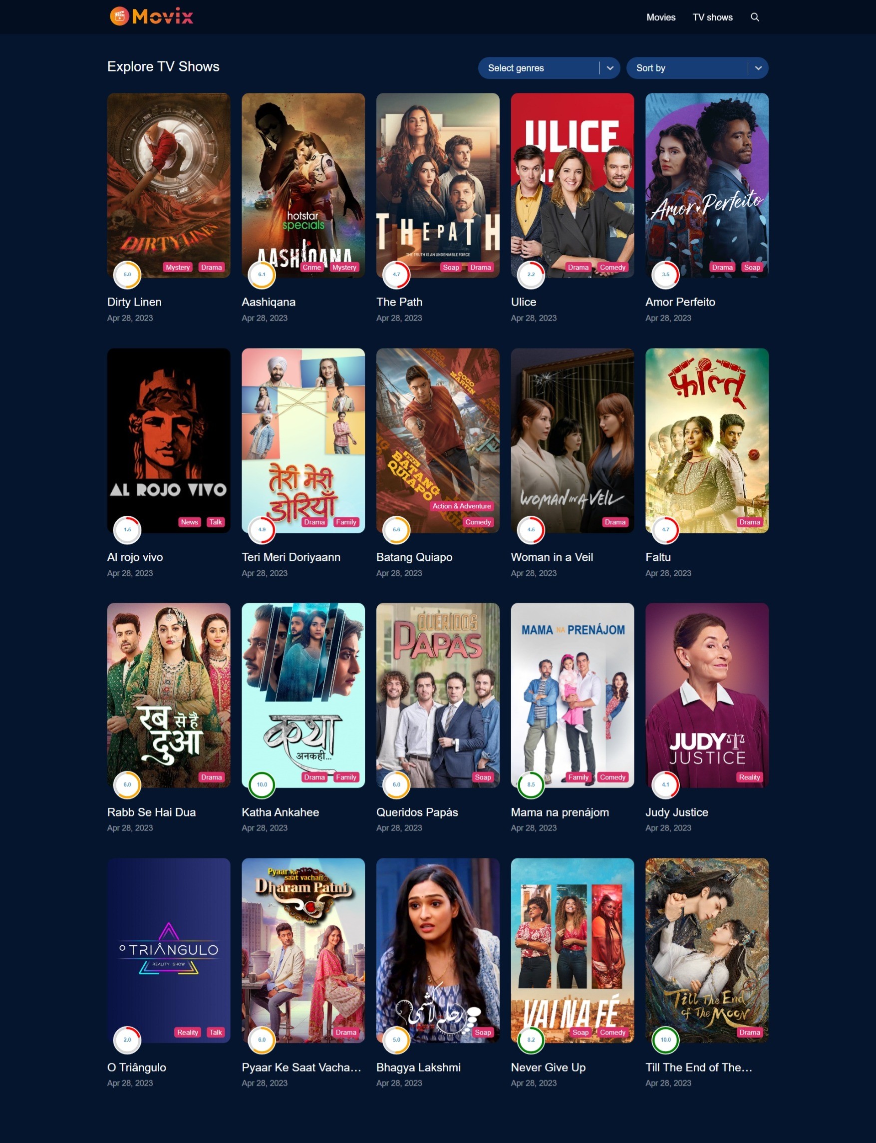 GitHub - PriyanshGupta2002/movix: Movix is a mordern web app that aids you to decide which movie ...