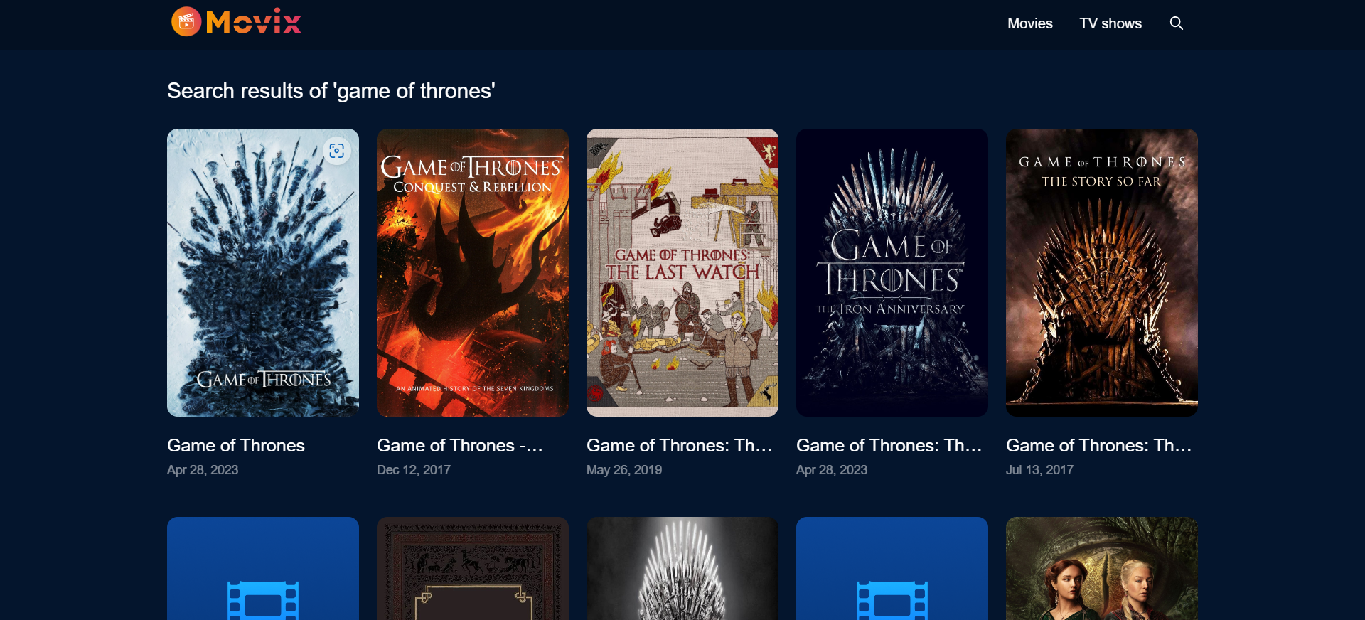 GitHub - PriyanshGupta2002/movix: Movix is a mordern web app that aids you to decide which movie ...