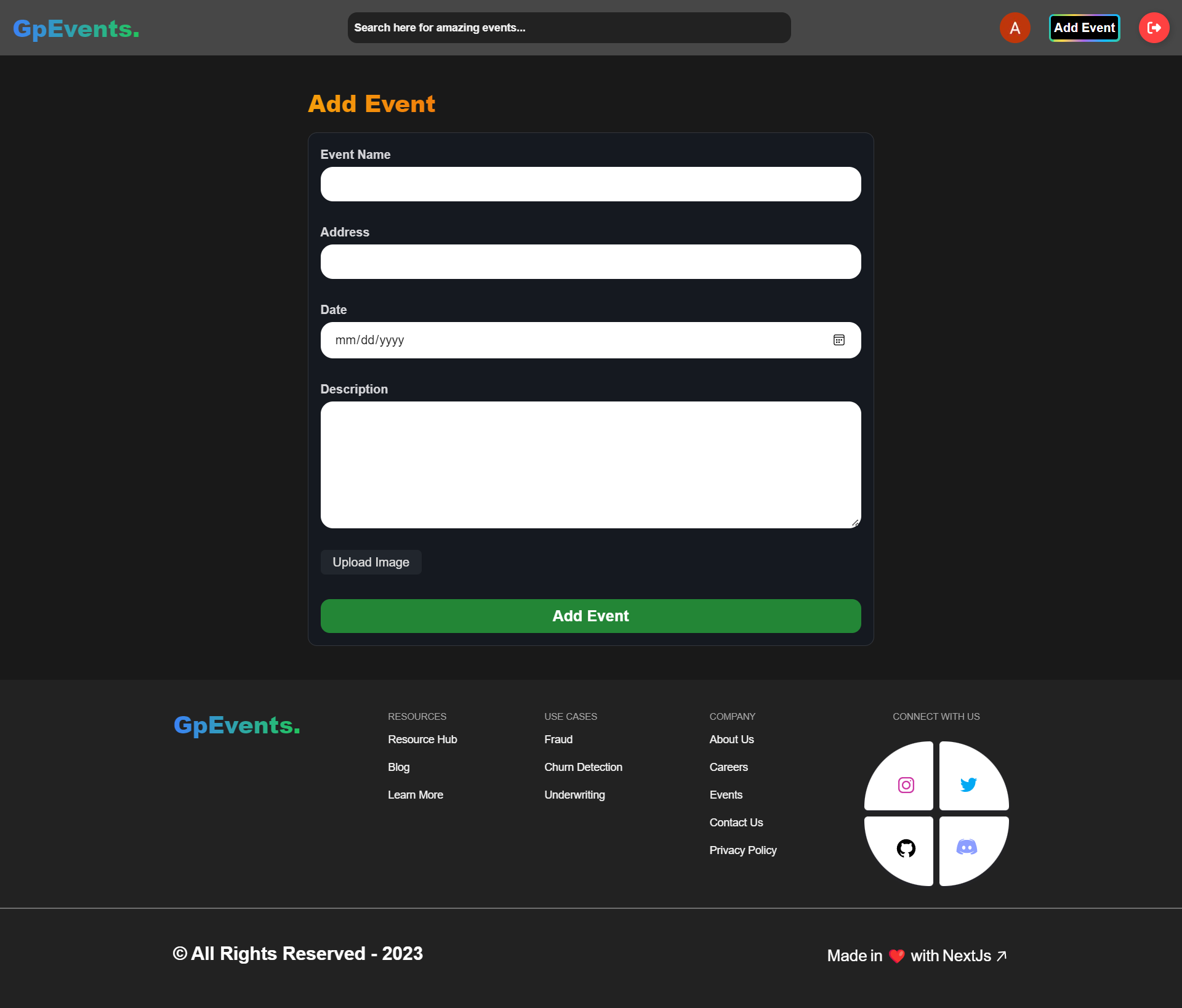 GitHub - PriyanshGupta2002/gp-event-manager: An event manager application which helps you find ...