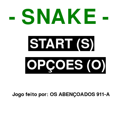 GitHub - Eliezir/JogoSnake: Jogo da cobrinha feito em Python 🐍