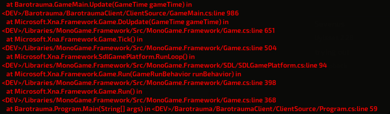 Failed to load a new campaign level (nullref exception in WreckAI constructor) · Issue #6187 ...