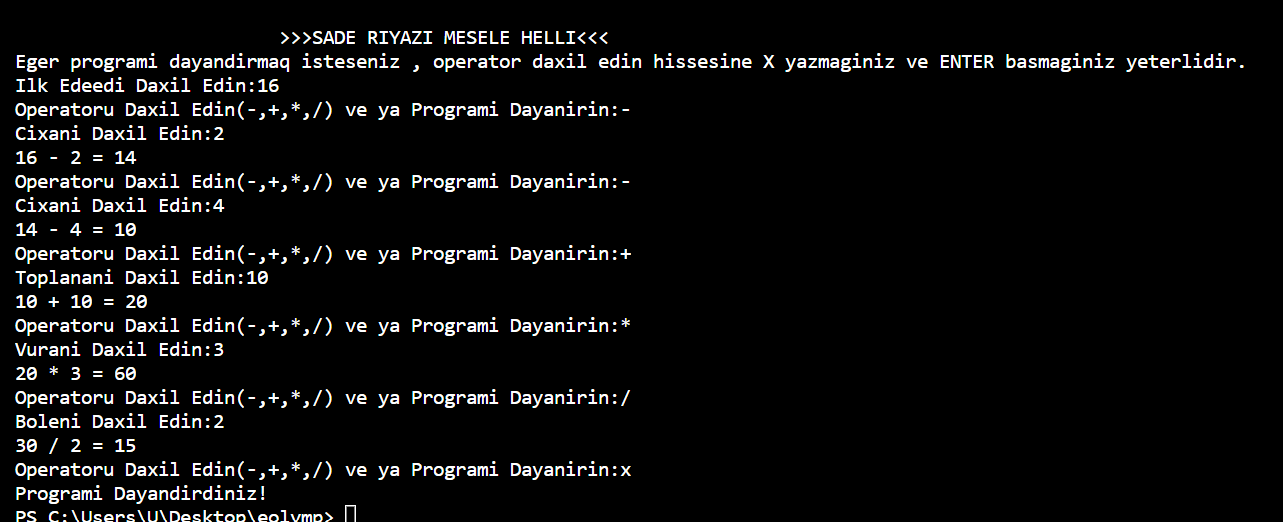 GitHub - DeebWep/calculatorwithfuncPy: 6)Daxil Edilən simvoldan asılı olaraq sadə riyazi ...