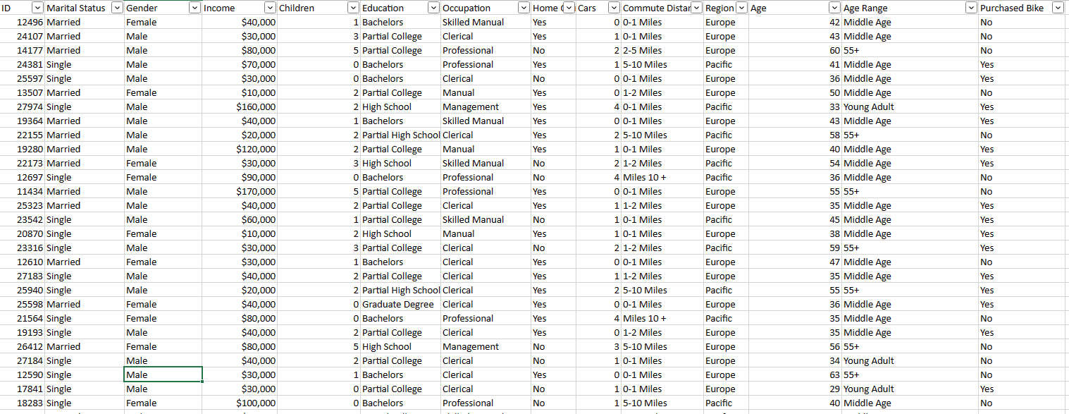 GitHub - LimitlessUR/Excel-Data-Dashboard-Bike-Sales: Data cleaning and Dashboard creation with ...