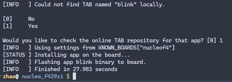 Nothing happens after flashing blink to board STM32F429 Nucleo-144 · Issue #3378 · tock/tock ...