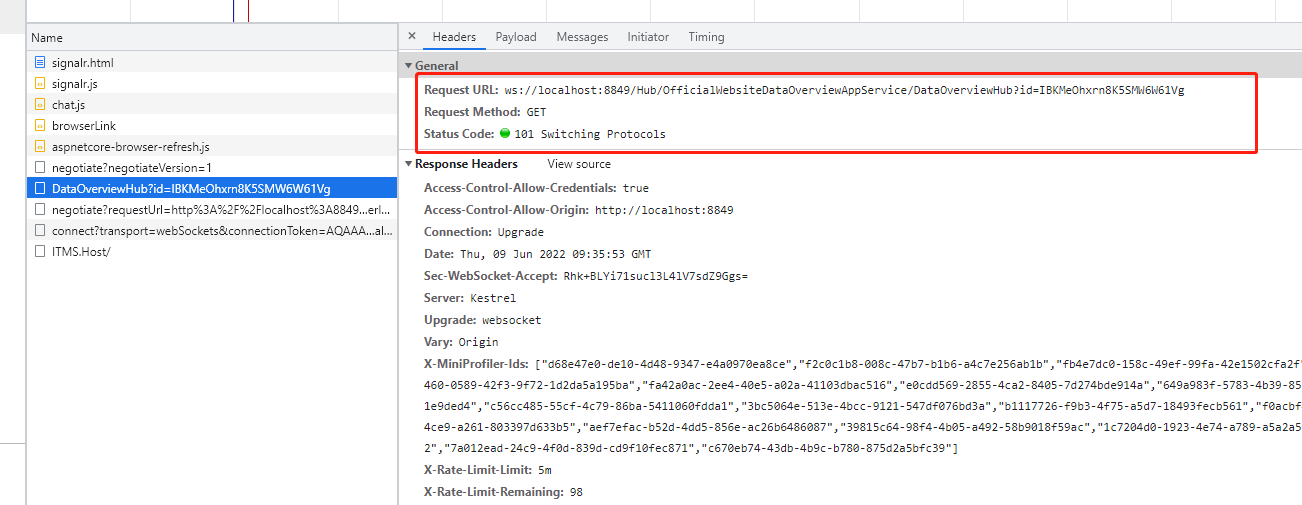 Connection disconnected with error 'Error: Server returned handshake ...