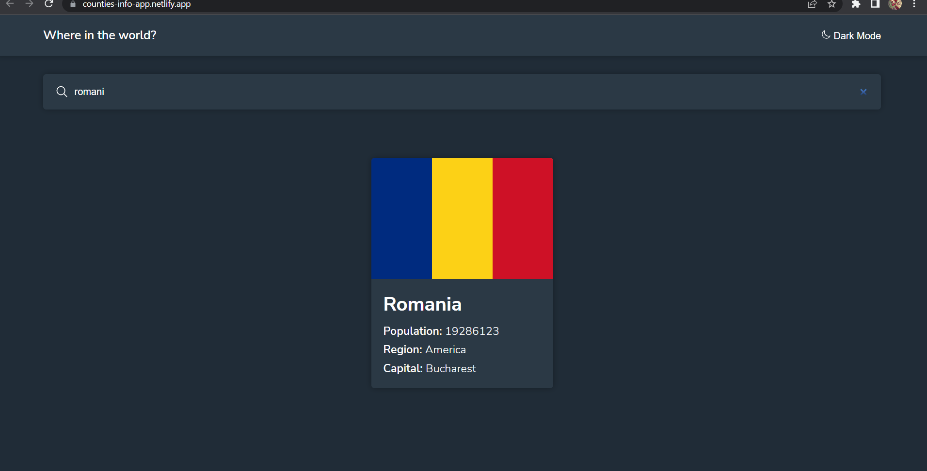 GitHub - RobertPatru/Flags-API-Ready-to-Deploy: This app was made using React JS