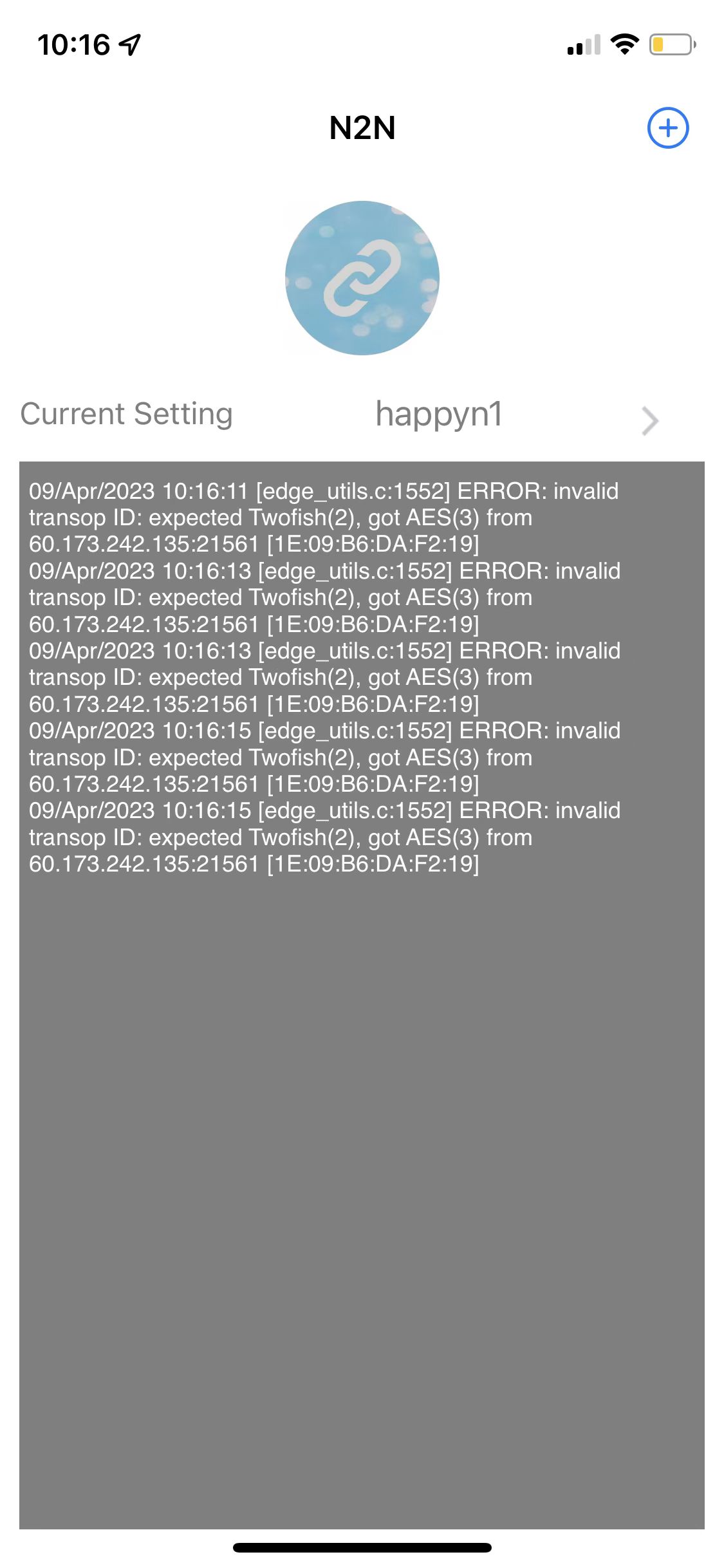 默认配置无法正常连通N2N v3 Server · Issue #1 · happynclient/happynios · GitHub
