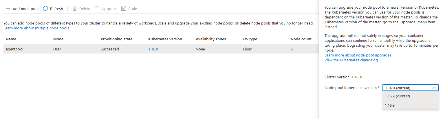 Cannot upgrade NodePool · Issue #2277 · Azure/AKS · GitHub