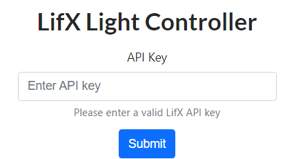 GitHub - hssantana92/LifX-React-App: LifX