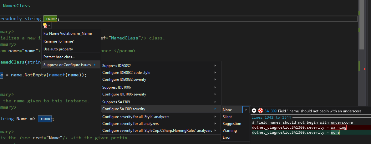 Document How To Fix Violations in .editorconfig · Issue #3226 ...