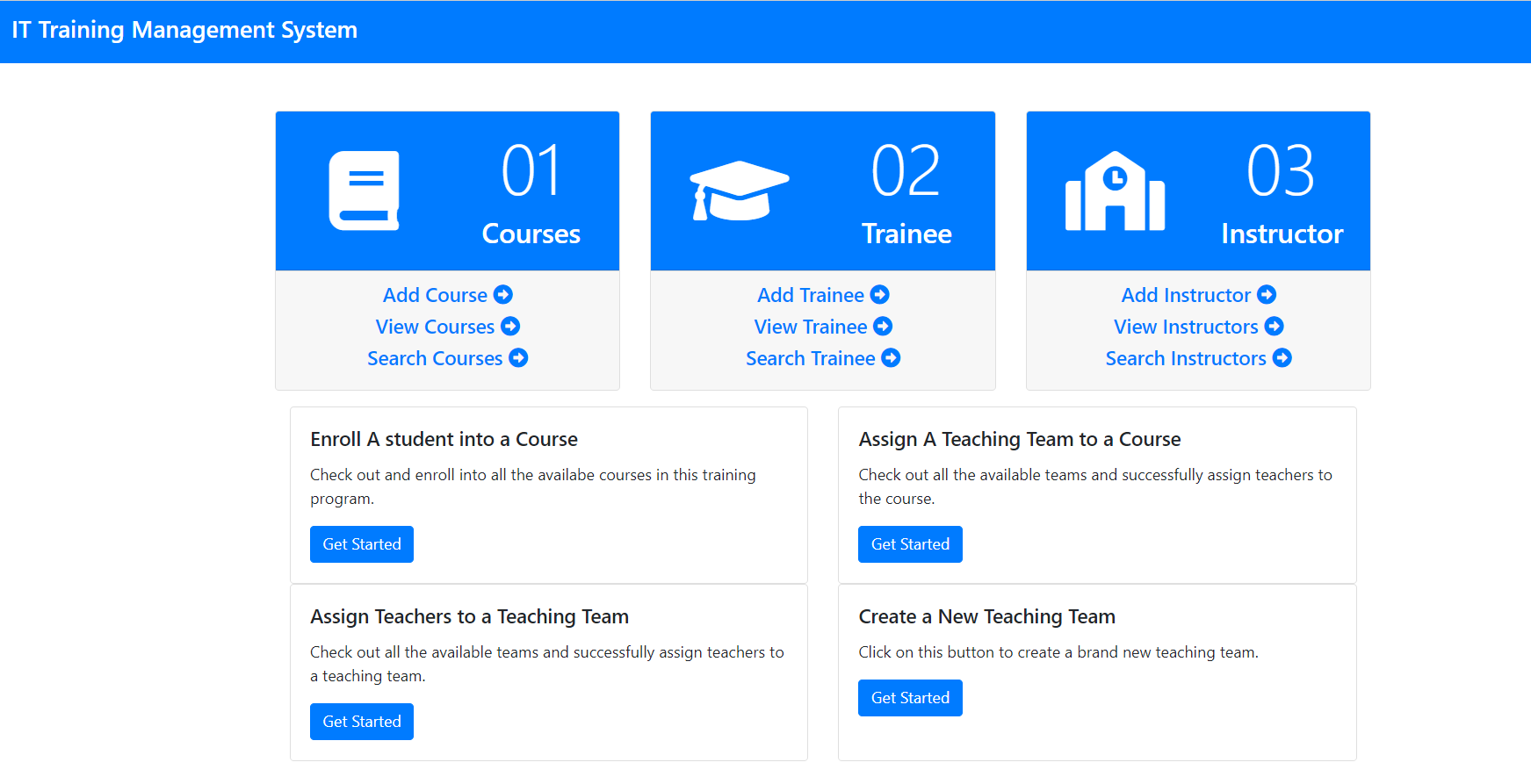 GitHub - Dawood-Hamayun/it-training-management-system: An IT Training mangement system made ...