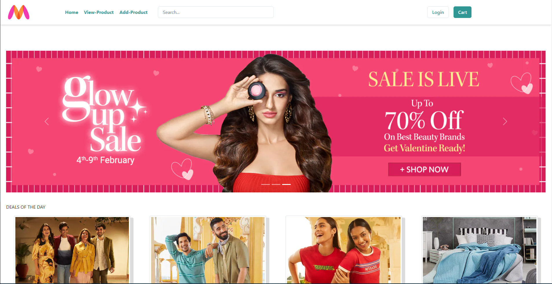 GitHub - hrusikesh8280/E-commerce: Created an admin dashboard for Myntra, allowing authorized ...