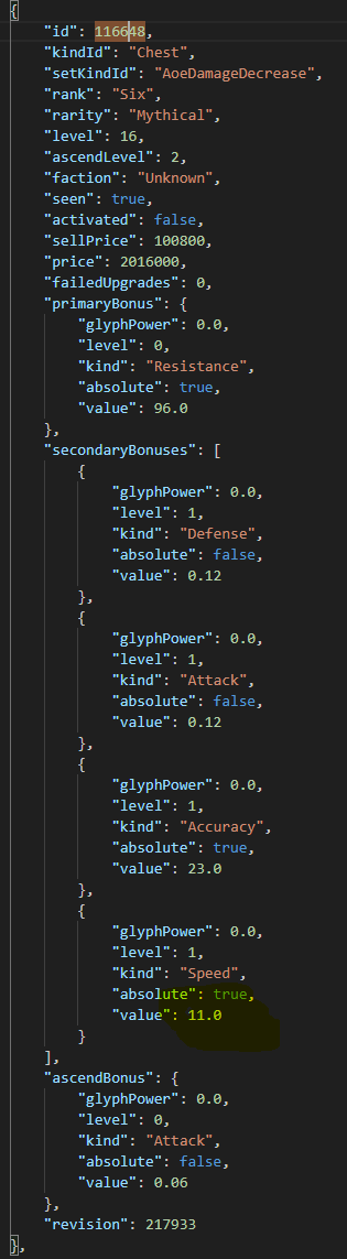 Mythical Artifact Secondary Stat Bonuses Missing · Issue #121 · raid-toolkit/raid-toolkit-sdk ...