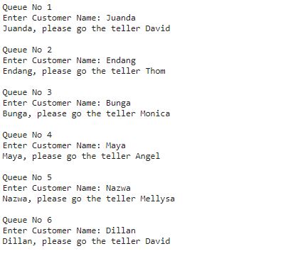GitHub - juandalizar/Queue-Teller-System: Our user from banking company ...
