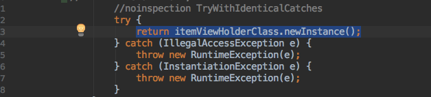 字节码类型对象调用 newInstance() 报错： a zero-argument-constructor · Issue #9 · twiceyuan/CommonAdapter ...