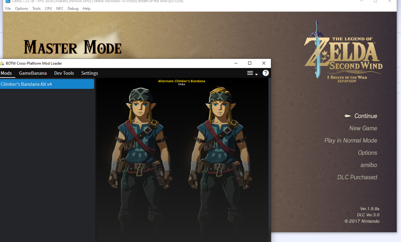 Cannot uninstall mods from BCML · Issue #170 · NiceneNerd/BCML · GitHub