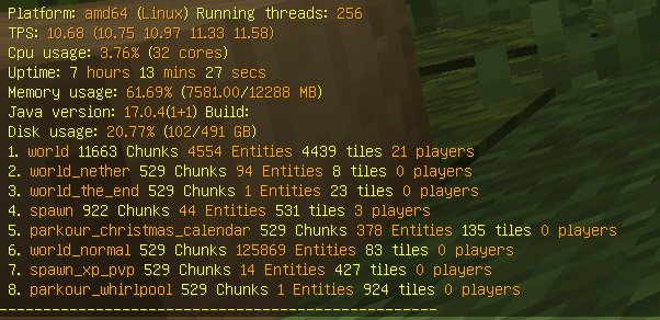 100k+ entities for 80 tiles loaded (anyway very few tiles) · Issue #935 · VolmitSoftware/Iris ...