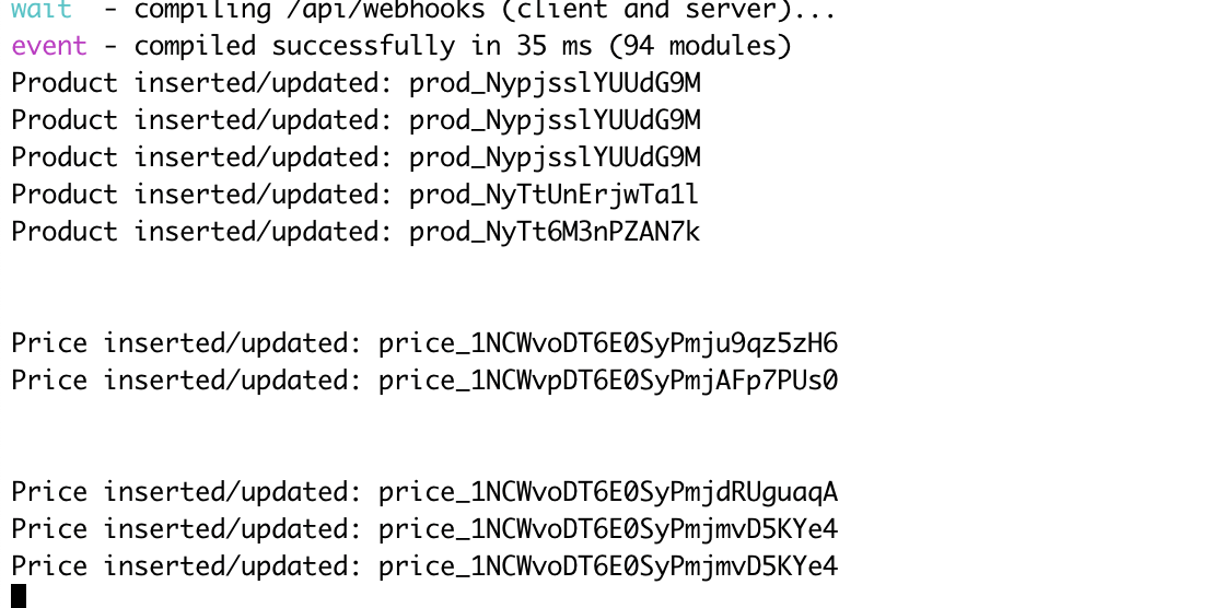 Products from Stripe Dashboard are not getting pulled in. · Issue #168 · vercel/nextjs ...