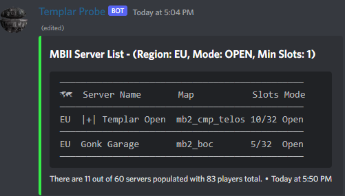GitHub - bully-mb2/mb2-discord-serverlist-bot: This simple discord bot reports the Movie Battles ...