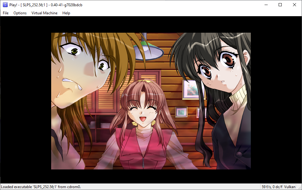 [SLPS-25256] Never7 - The End of Infinity · Issue #1345 · jpd002/Play-Compatibility · GitHub