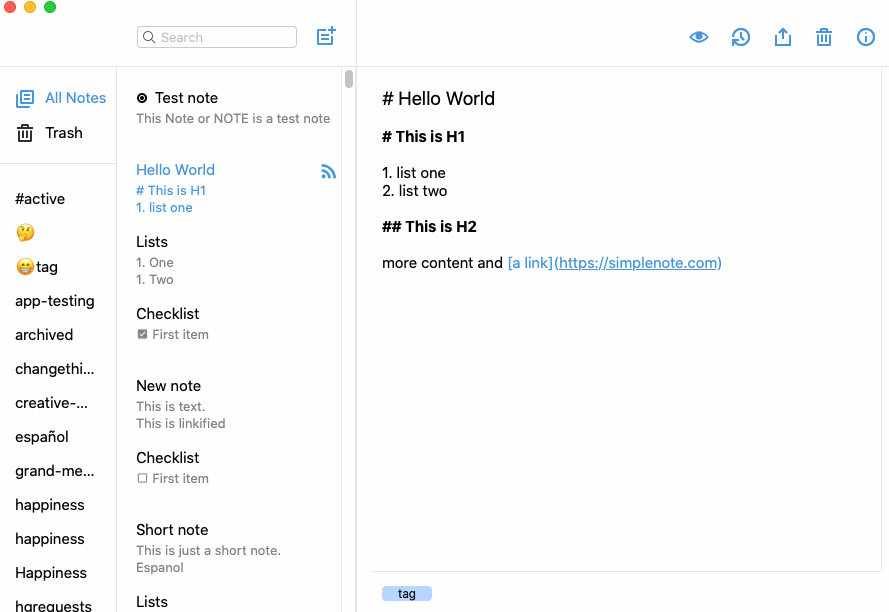 Note list divider still visible after entering focus mode · Issue #485 · Automattic/simplenote ...