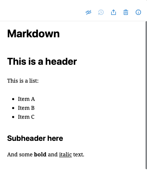 Markdown: Preview icon is reversed as of v1.11 · Issue #567 · Automattic/simplenote-macos · GitHub