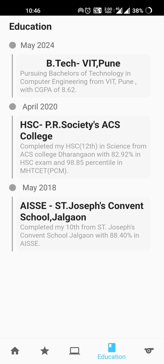 GitHub - komaleshdpgit/Resu_ME: An app created using flutter to display ...