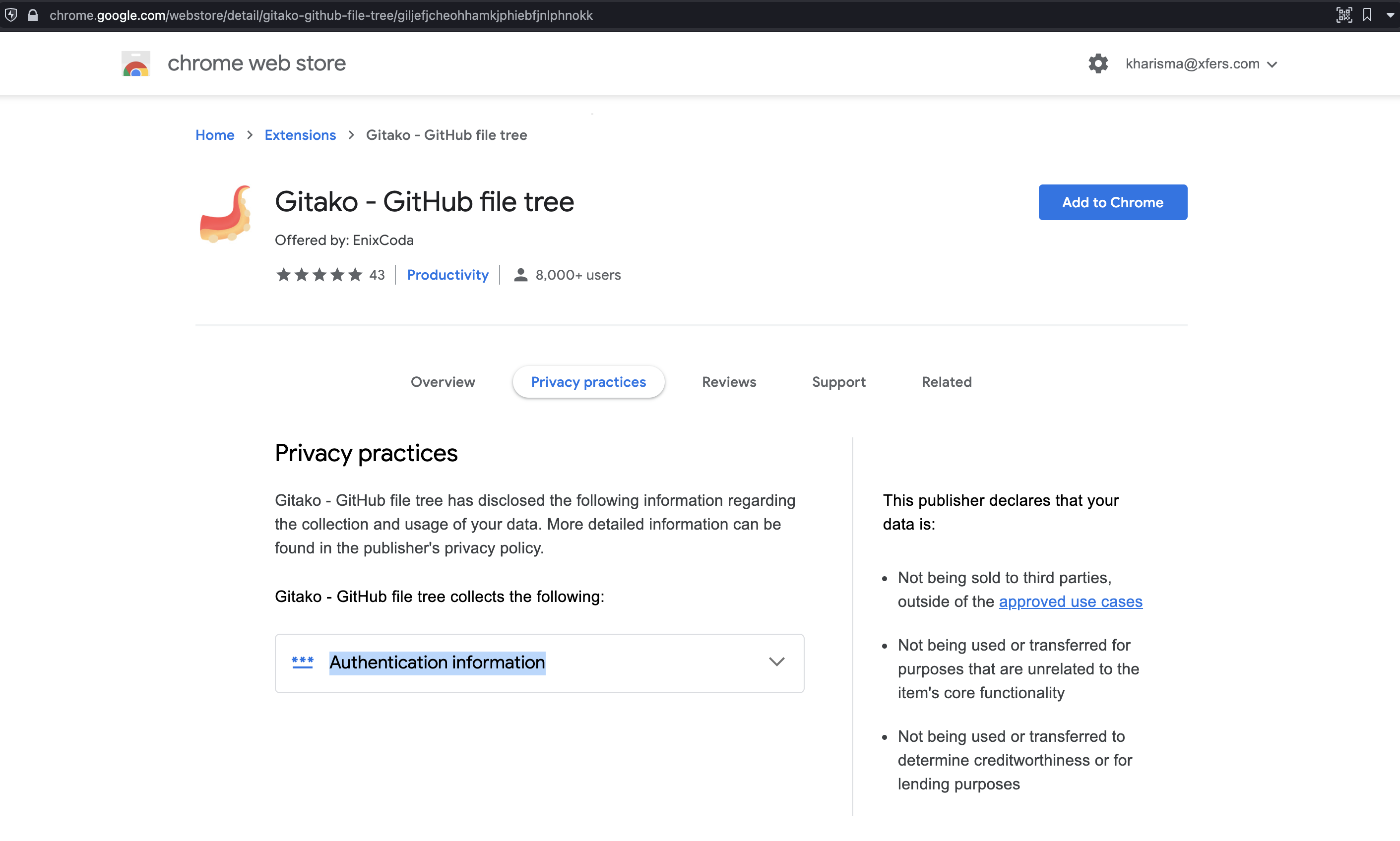 Question Why Need Authentication Information · Issue 169 · Enixcoda Gitako · Github