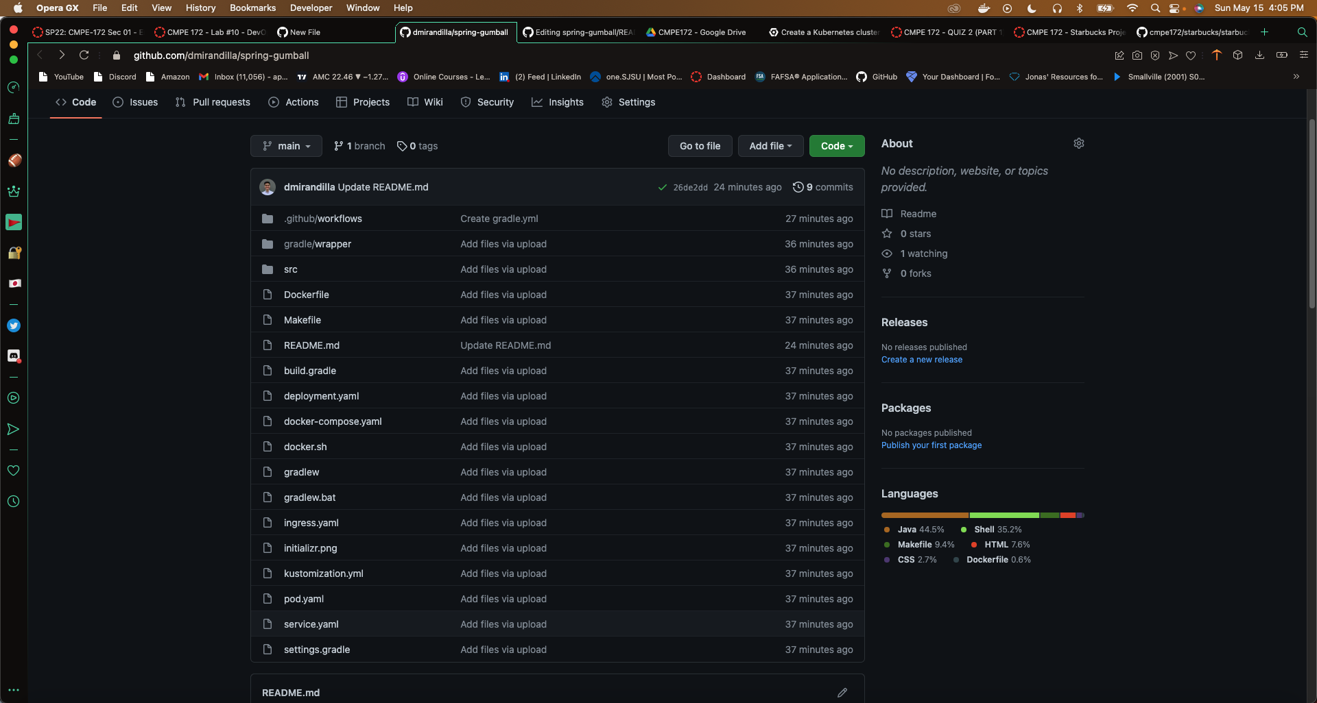 GitHub - dmirandilla/spring-gumball