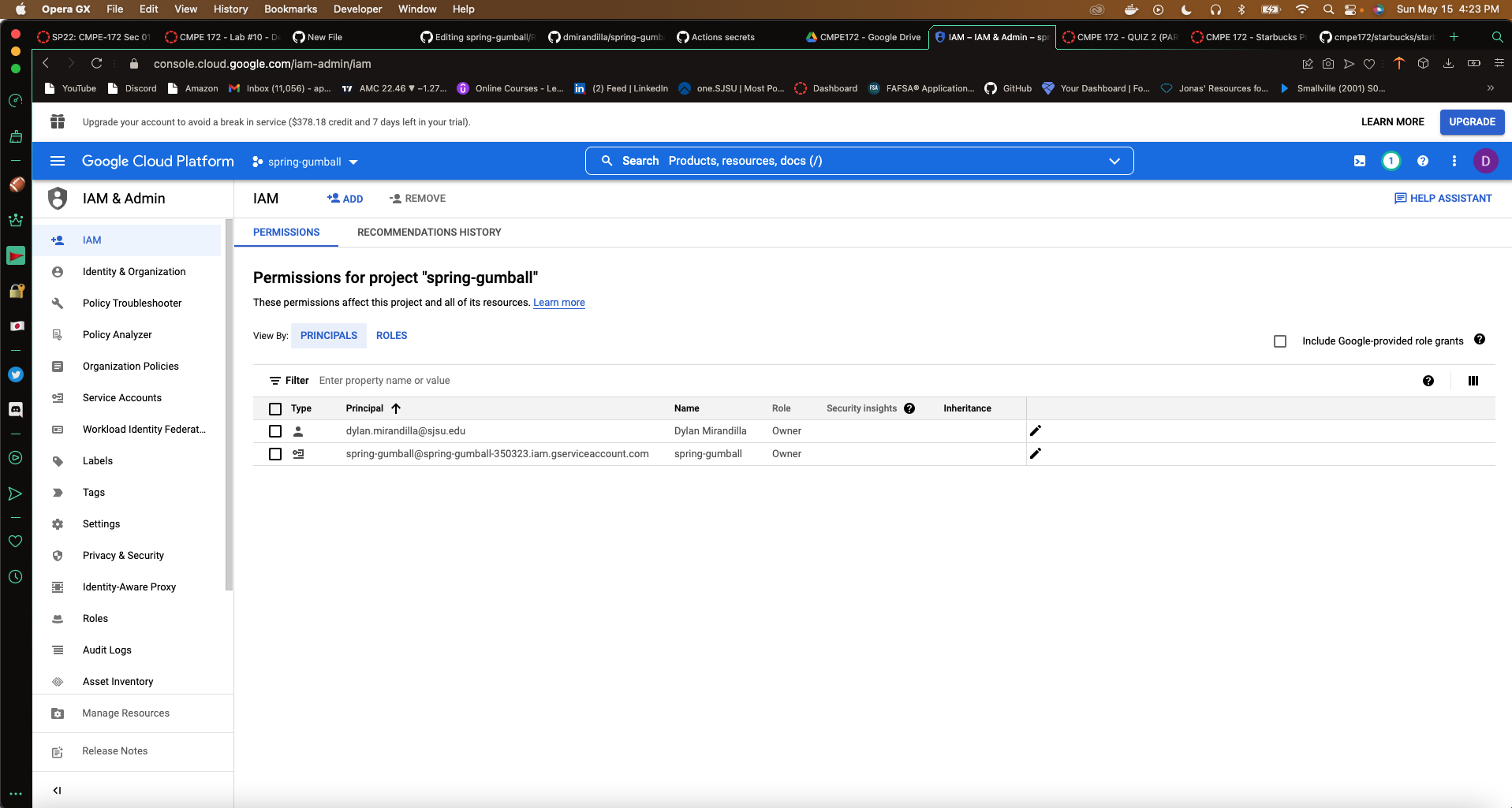 GitHub - dmirandilla/spring-gumball
