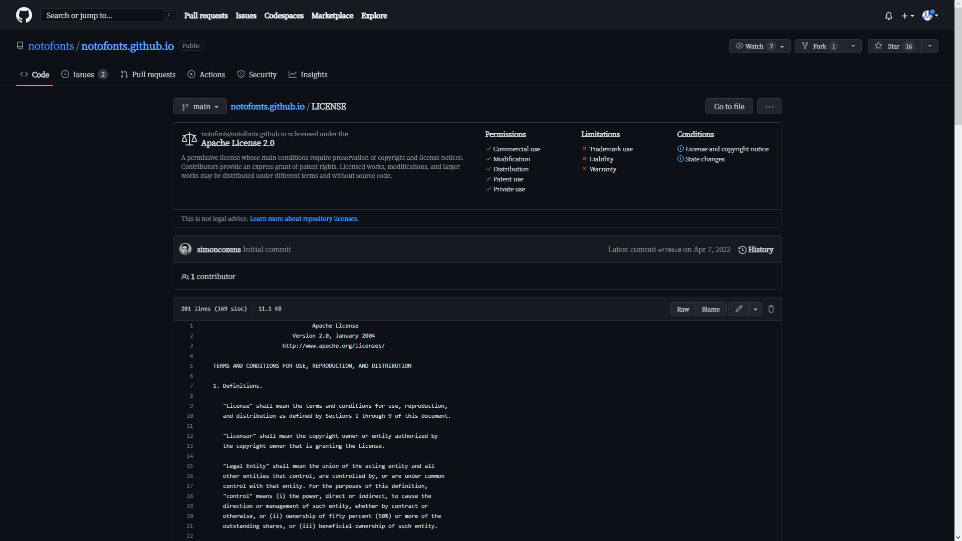 Please notify the license clearly · Issue #17 · notofonts/notofonts.github.io · GitHub