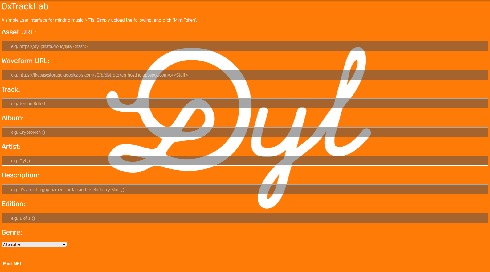 GitHub - dturska12/Famous-Dyl: 0xTrackLab