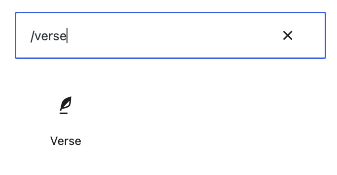 [HelpHub] Verse Block · Issue #146 · WordPress/Documentation-Issue-Tracker · GitHub