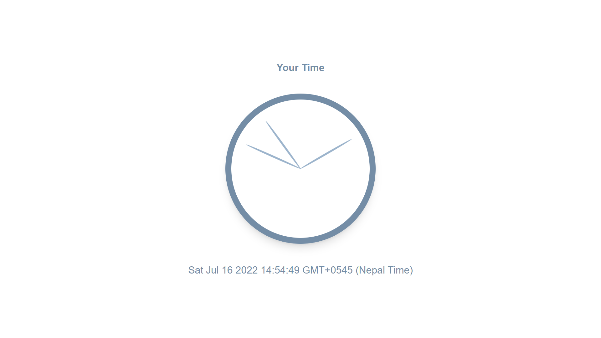 GitHub - saugat-rimal/jsclock: Javascript Practise - Day 2