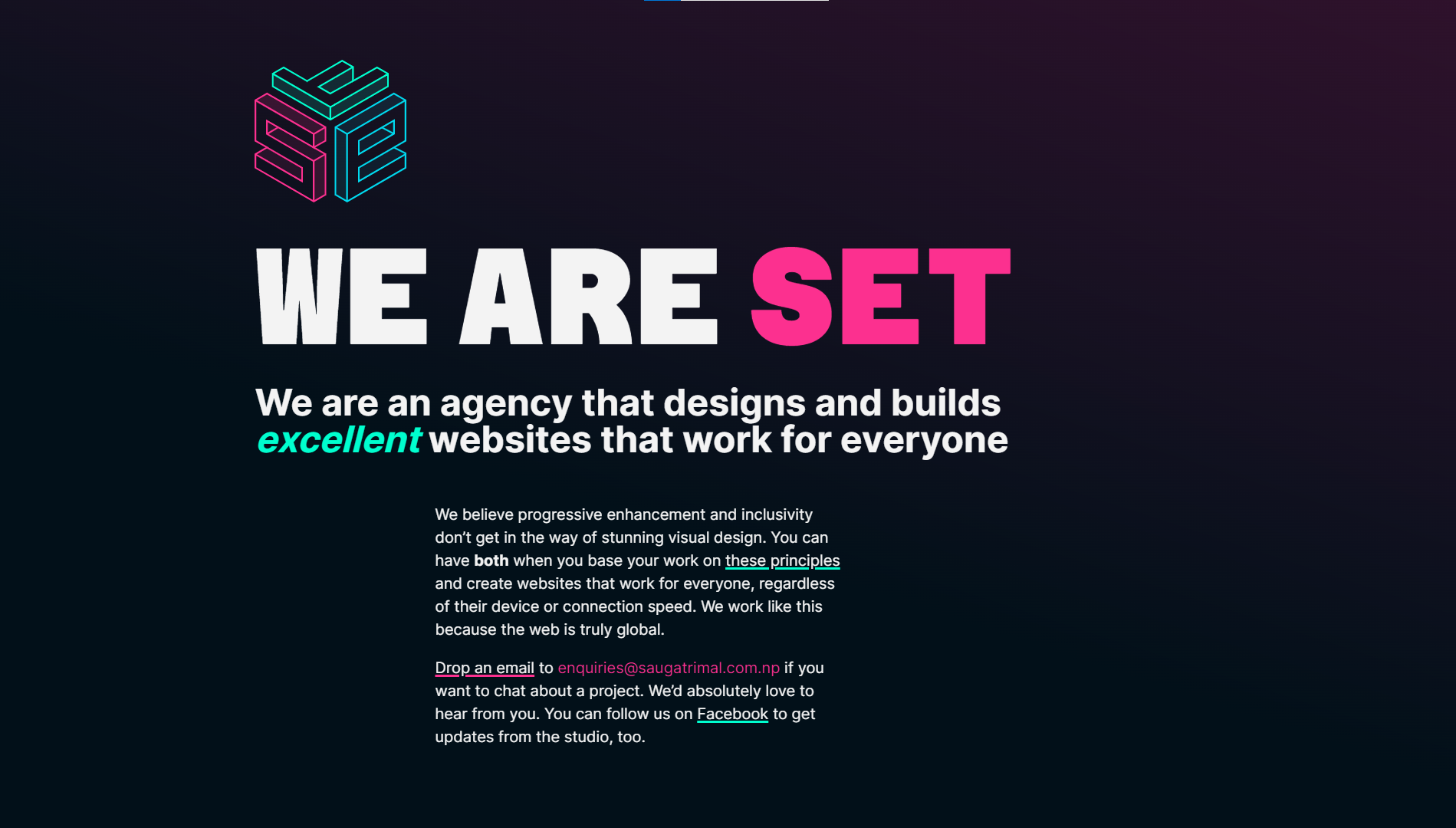 GitHub - saugat-rimal/set-agency: A copy of set.studio agency, i liked the ui so i tried to ...