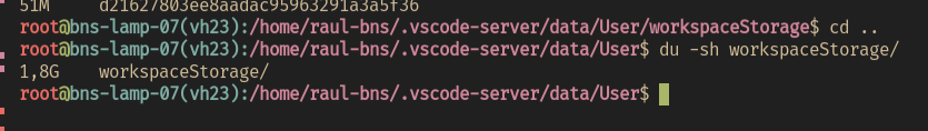 intelephense takes lots of space inside my .vscode-server/data/User/workspaceStorage · Issue ...