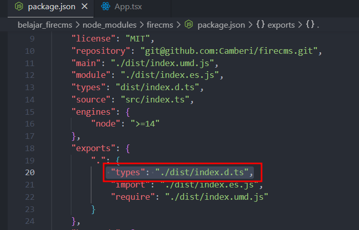 Could not find a declaration file for module 'firecms'. · Issue #500 · firecmsco/firecms · GitHub