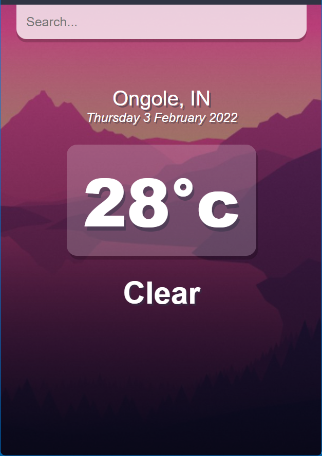 GitHub - chakradharsrinivas/Weather-App: An simple weather app can fetch weather of any location ...