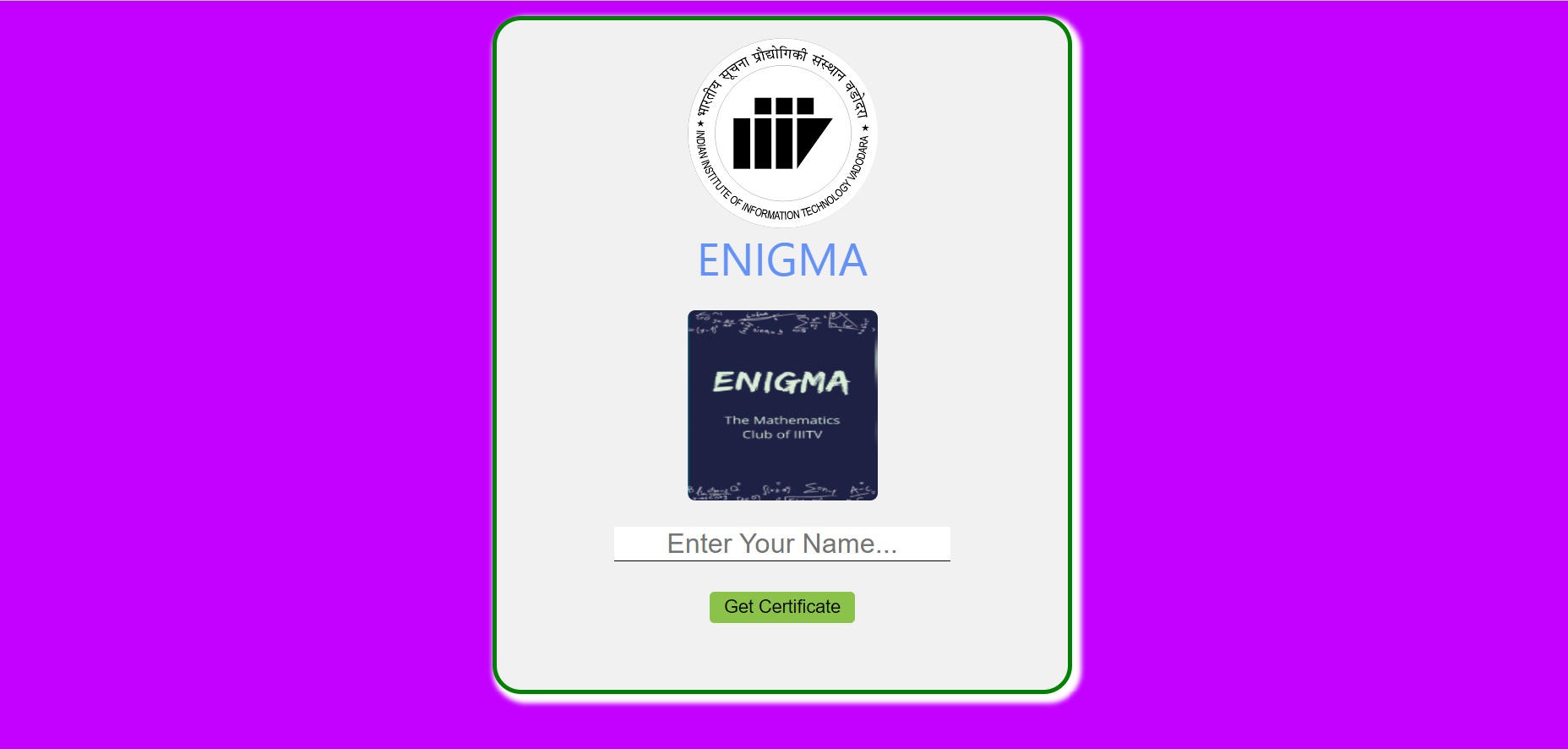 GitHub - chakradharsrinivas/Cerificate-Generator