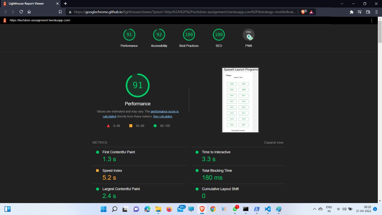GitHub - chakradharsrinivas/techdom_assignement