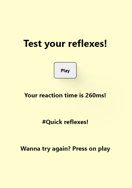 GitHub - GPSxtreme/Reflex-meter: Test your reflex speed